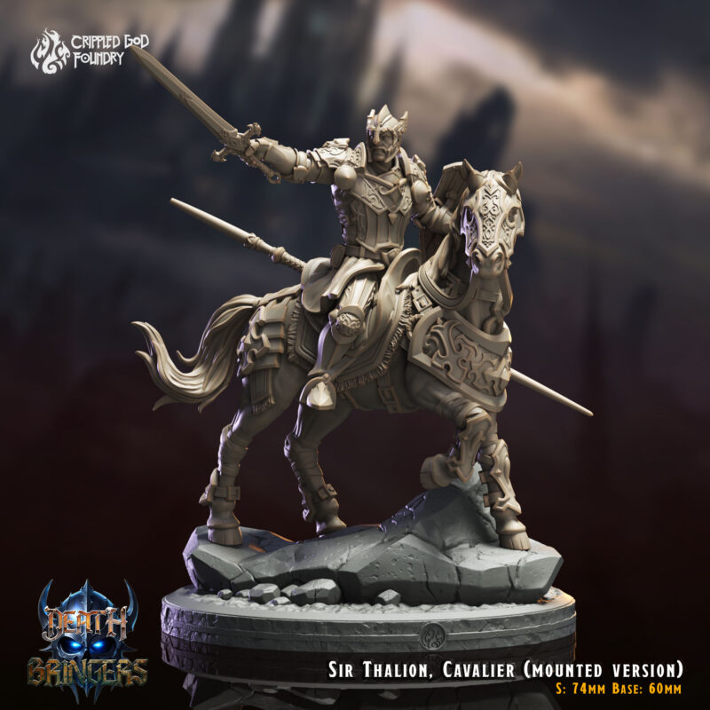 Sir Thalion, Cavalier (mounted version) | FriendlyGiantGaming